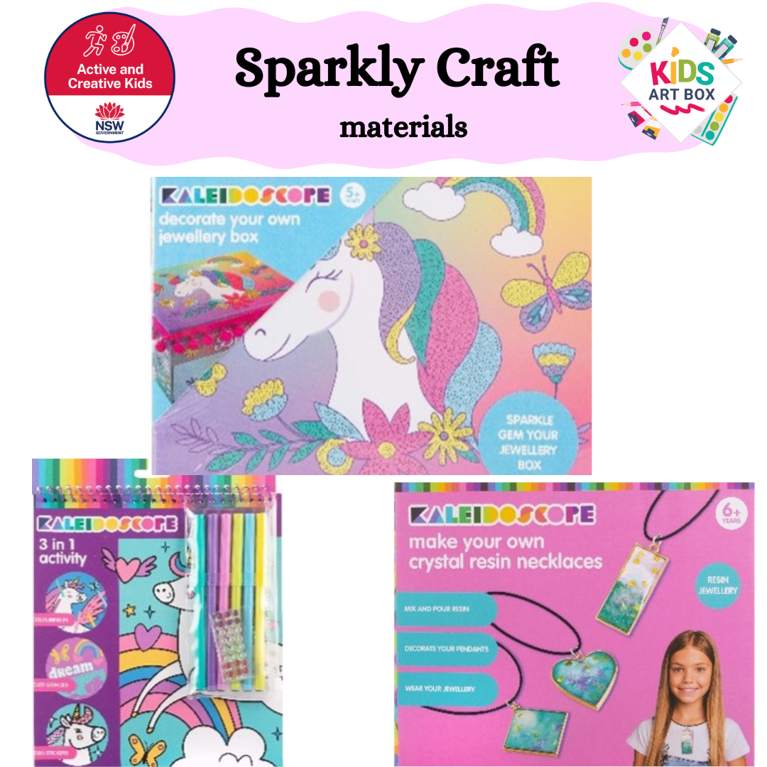 Sparkly craft | Kids Art Box – kidsartbox